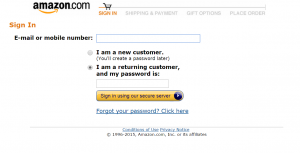 How to reset an amazon password to an e-mail account that we registered ...